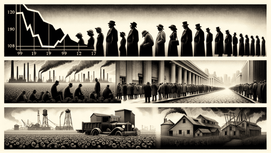 CASE STUDY: The Great Depression (1929-1939) - The worst economic ...